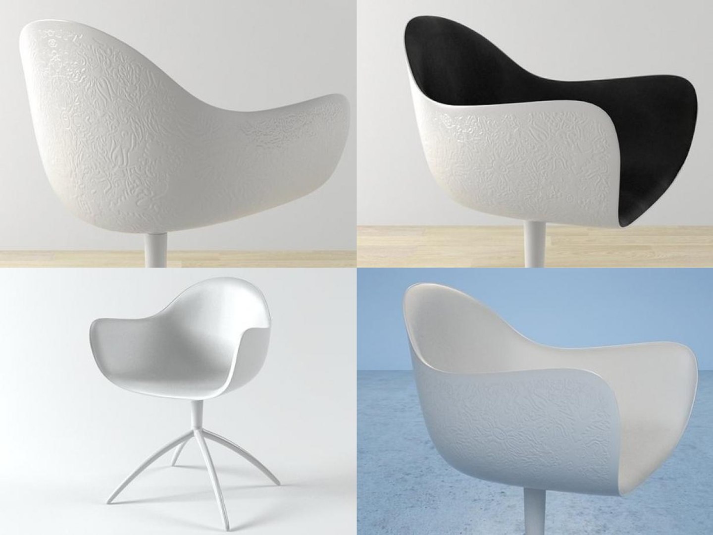 3D Venus Chair Model - TurboSquid 1180929