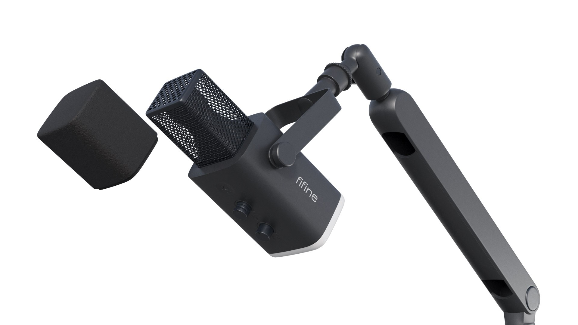 Dynamic Microphone Fifine TAM8 USB 3D Model - TurboSquid 2389573