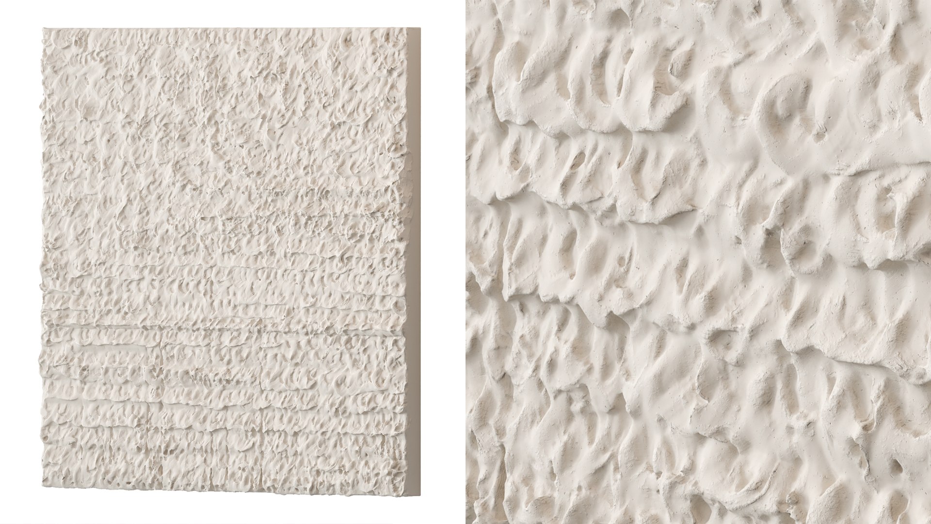 3D Abstract Plaster Painting - TurboSquid 1823555