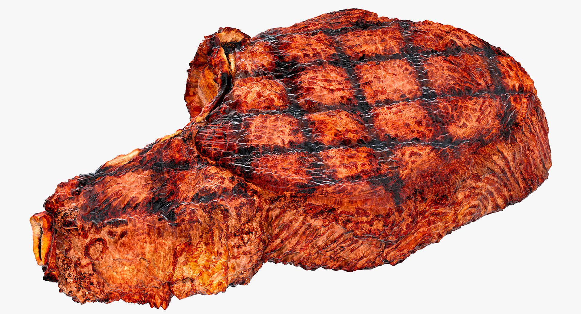 Grilled Flank Steak Bone 3D Model - TurboSquid 1408628