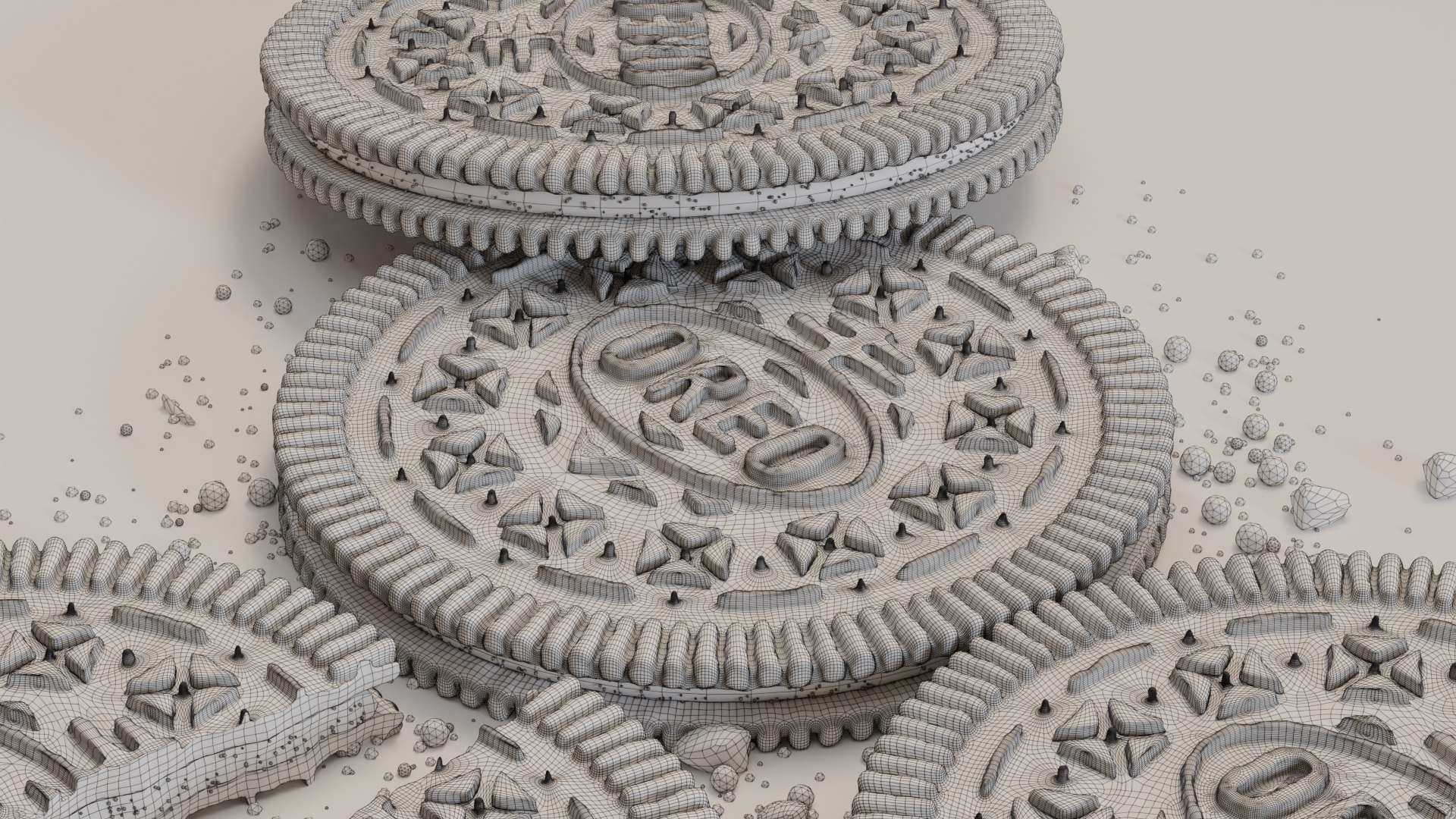 3D Oreo - TurboSquid 1985799
