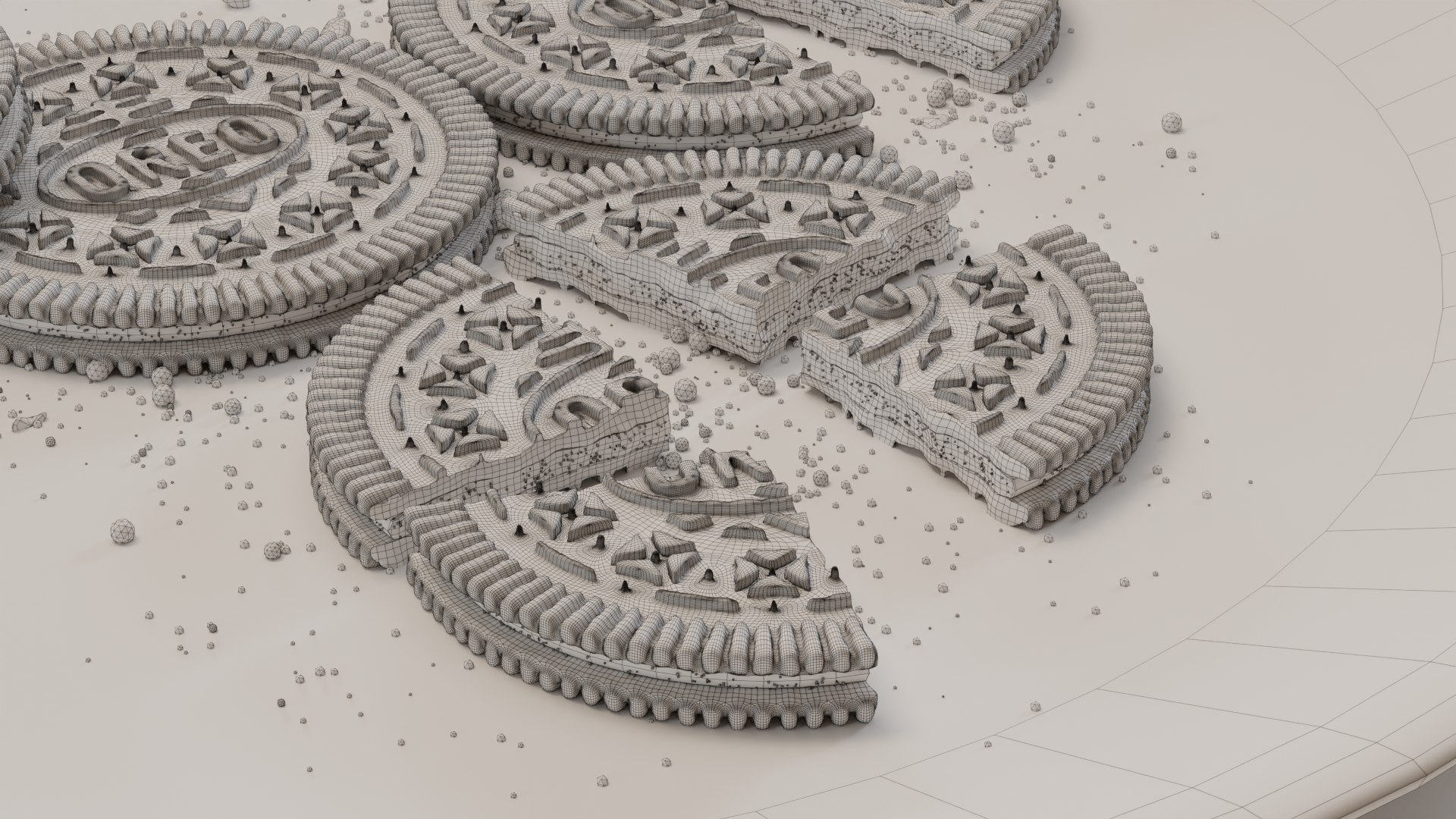 3D Oreo - TurboSquid 1985799