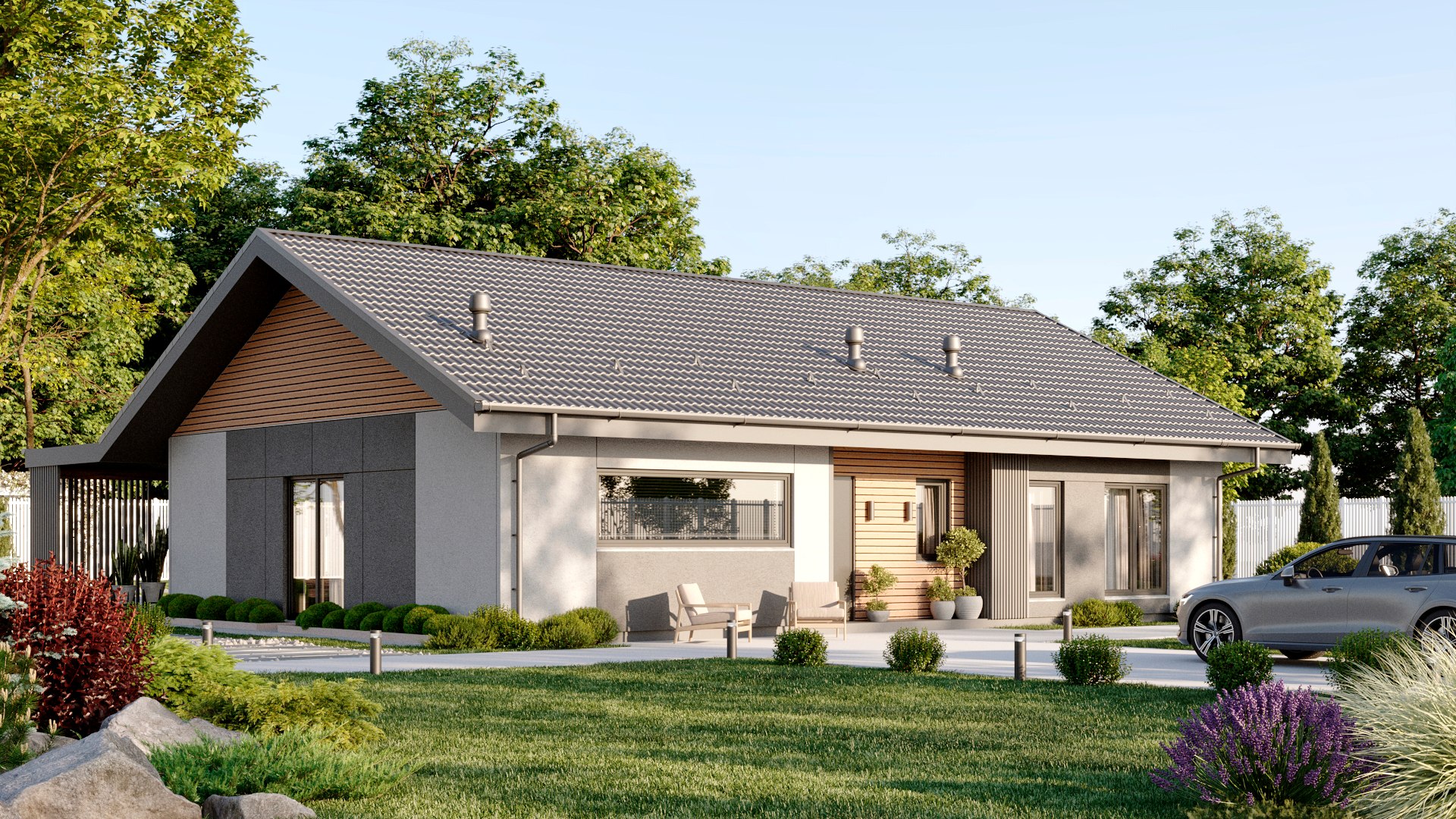 Modern Small Country House 3D Model - TurboSquid 1967231