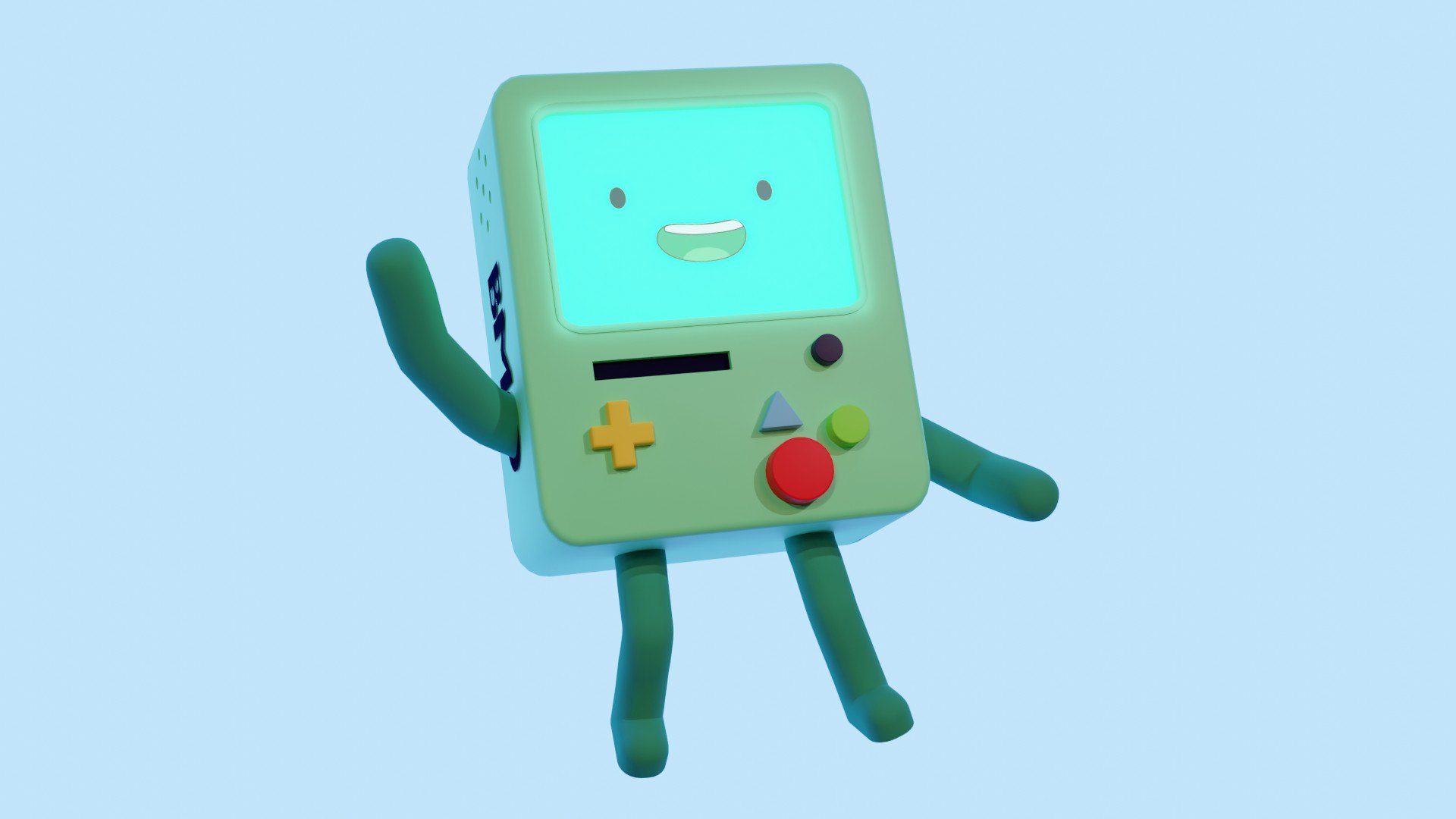 3D BMO Model - TurboSquid 1723609
