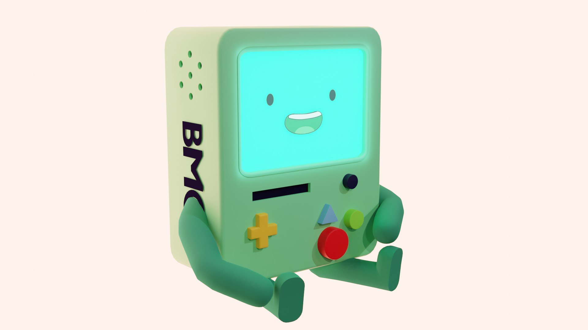 3D BMO Model - TurboSquid 1723609