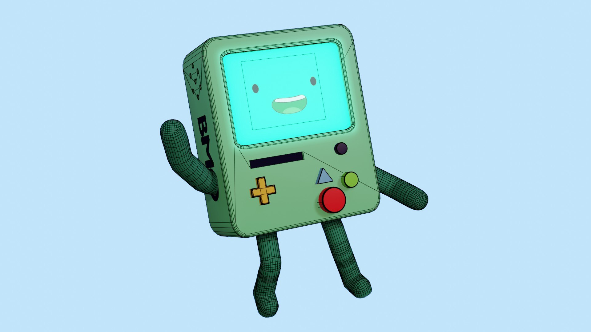 3D BMO Model - TurboSquid 1723609