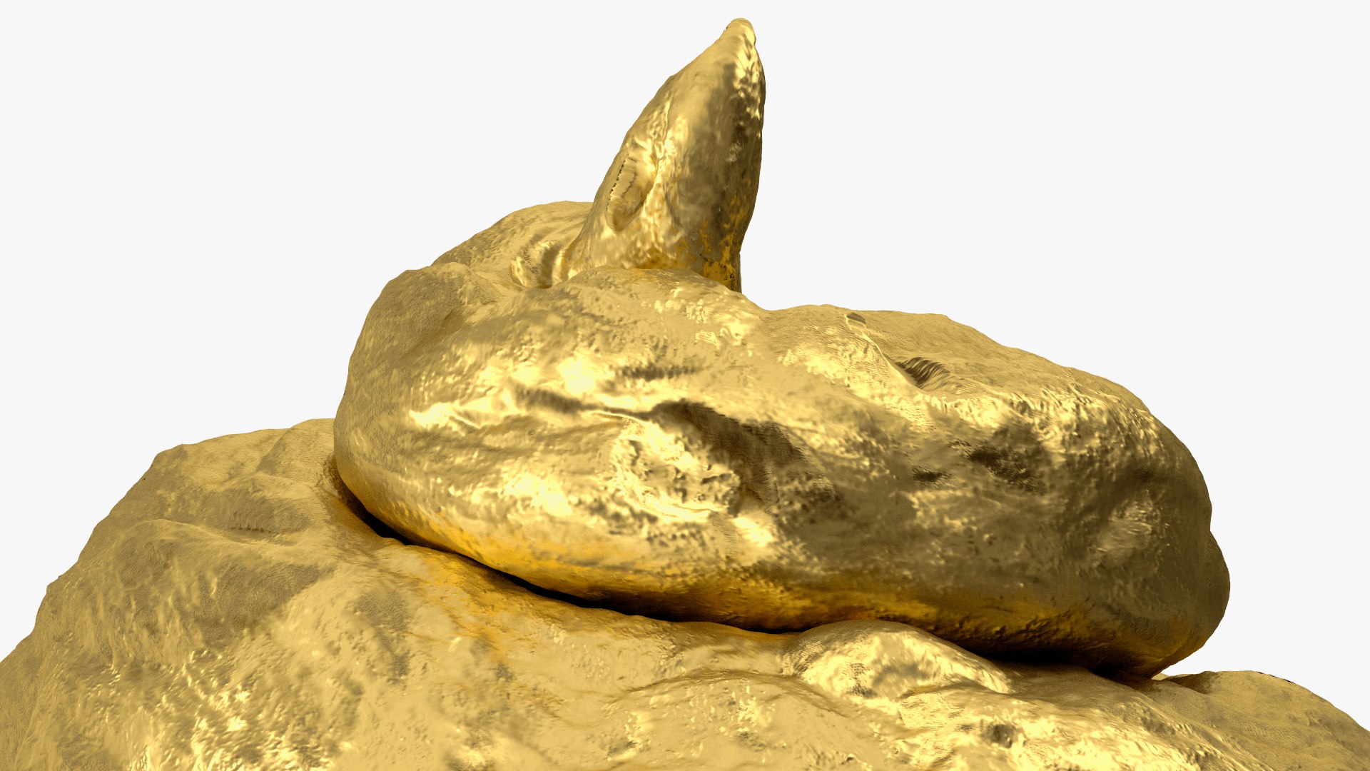 Pile Of Crap Golden 3D - TurboSquid 1731681