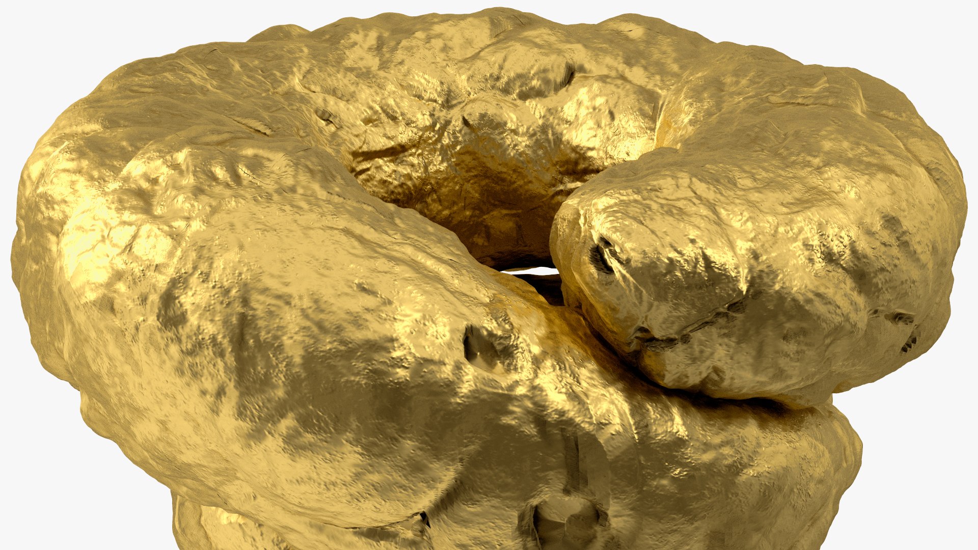 Pile Of Crap Golden 3D - TurboSquid 1731681