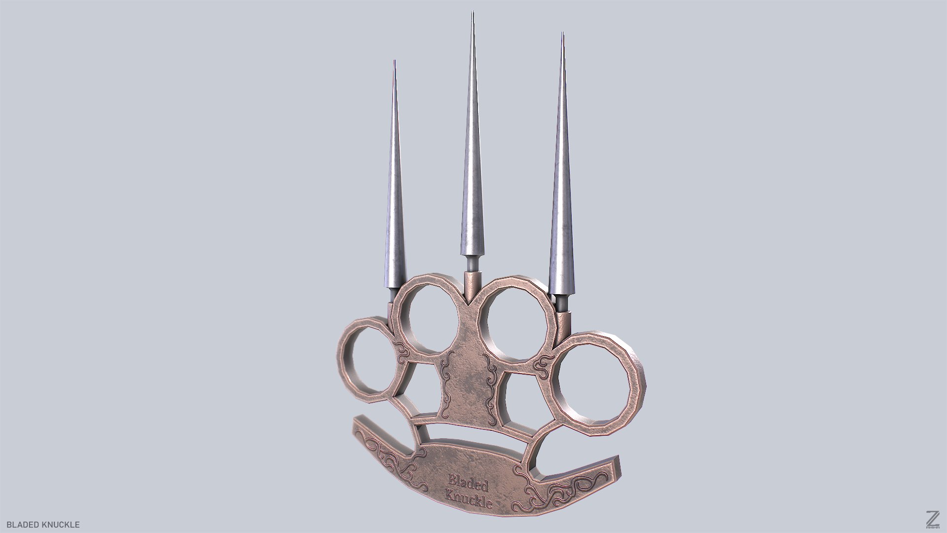Bladed Knuckle 3D Model - TurboSquid 2221609