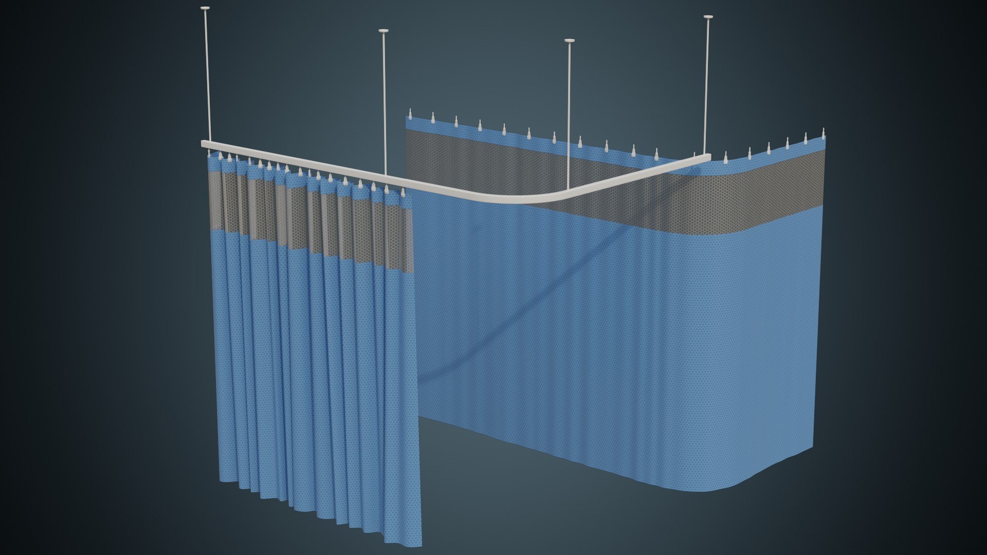 Medical Curtain 1 Basic 3D - TurboSquid 2147932