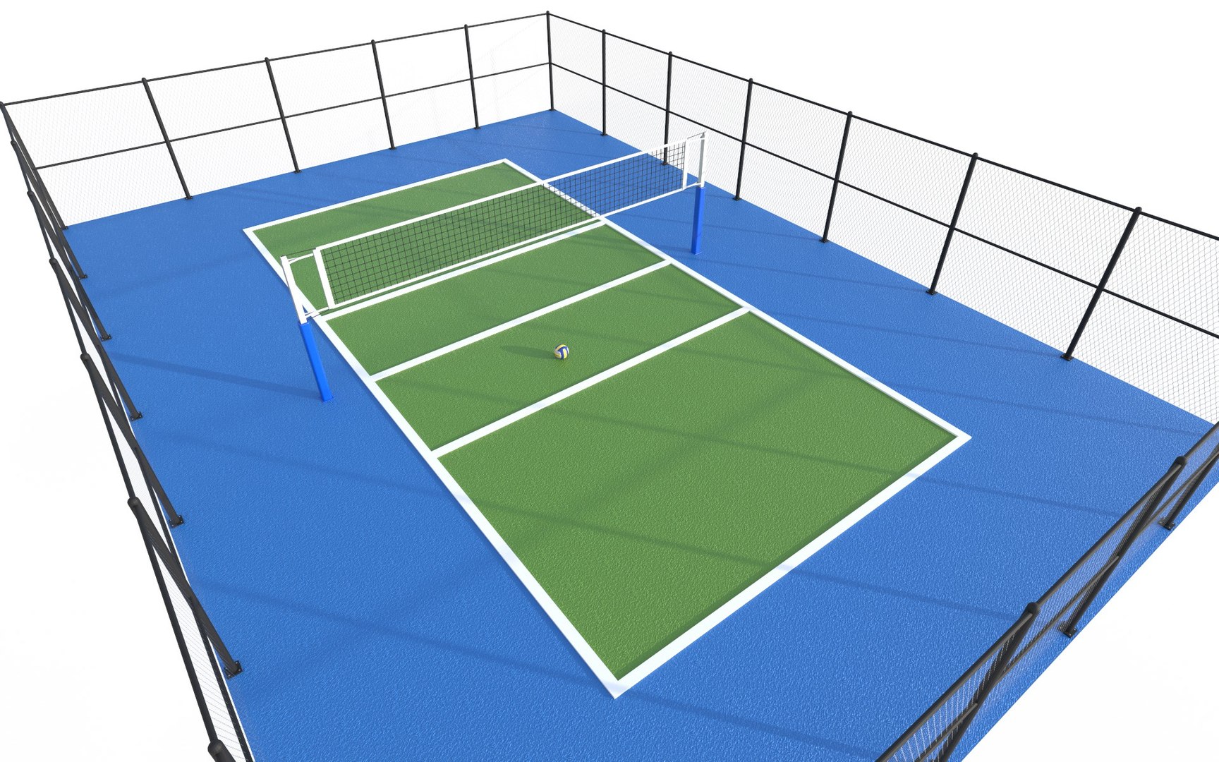 3D Volleyball Court model - TurboSquid 2124788