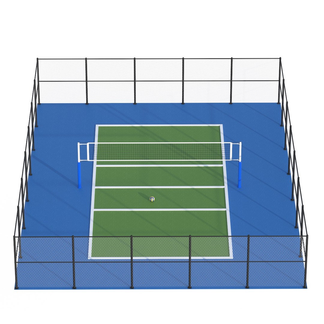 3D Volleyball Court model - TurboSquid 2124788