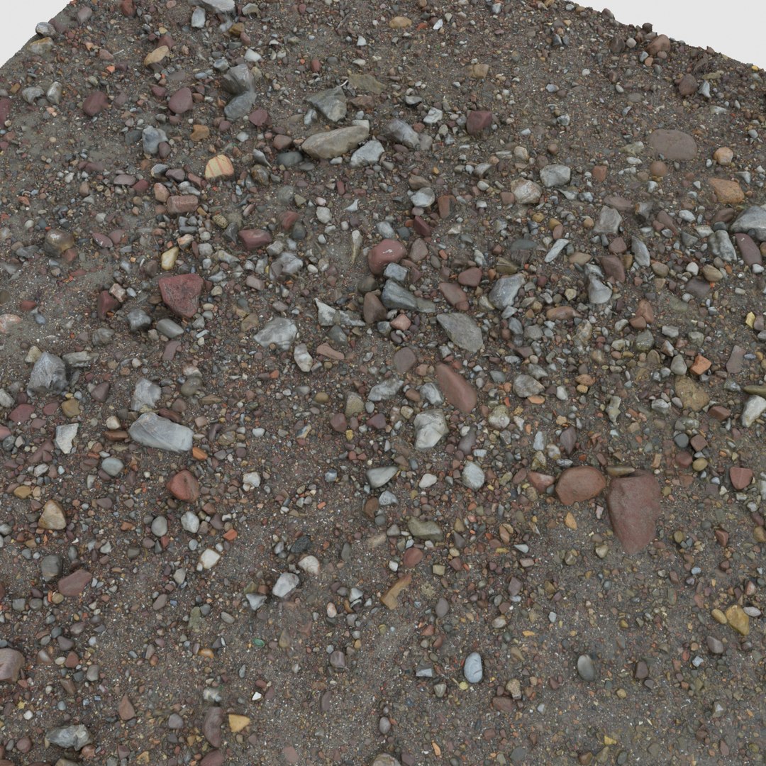 3D Model Scan Pebbles Ground Floor - TurboSquid 1543835
