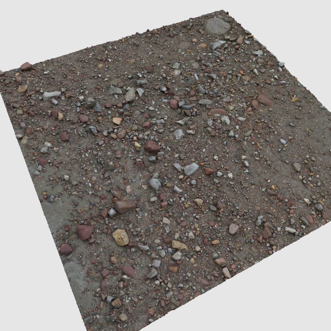 3D Model Scan Pebbles Ground Floor - TurboSquid 1543835