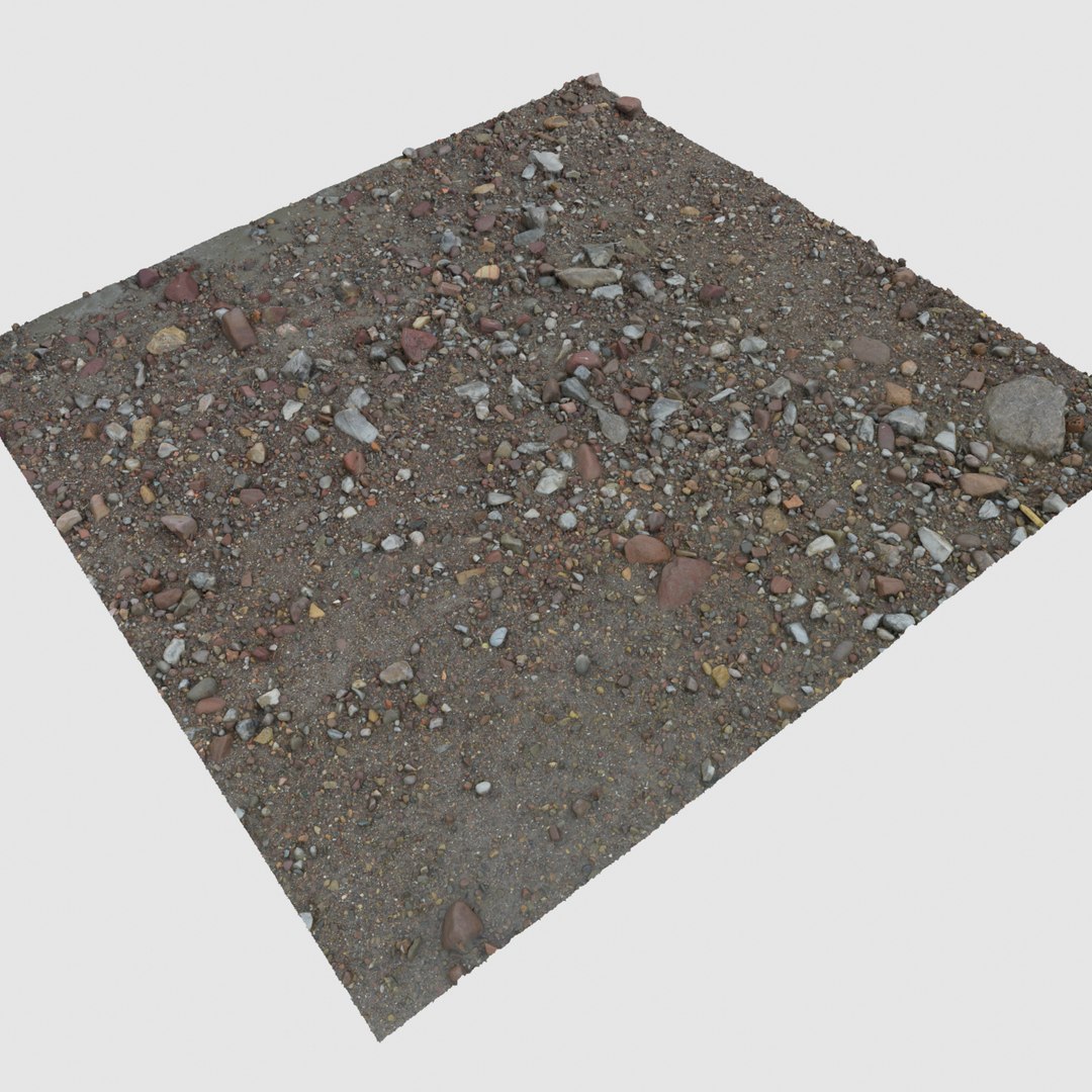 3D Model Scan Pebbles Ground Floor - TurboSquid 1543835