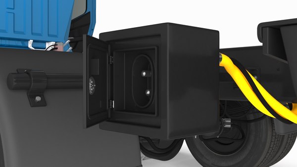 トラック BYD ETM6 シャーシ ブルー3Dモデル - TurboSquid 2258164