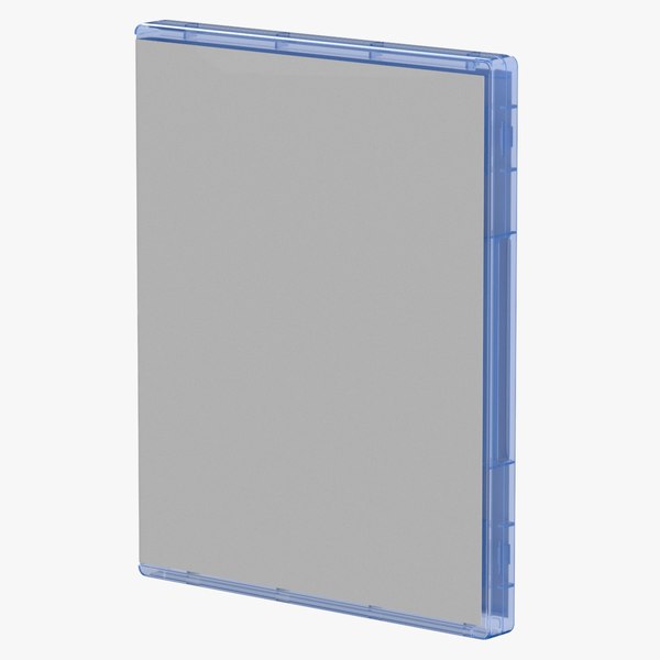 modelo 3d Estuche para Videojuegos Azul Verde y Caja Clamshell ...