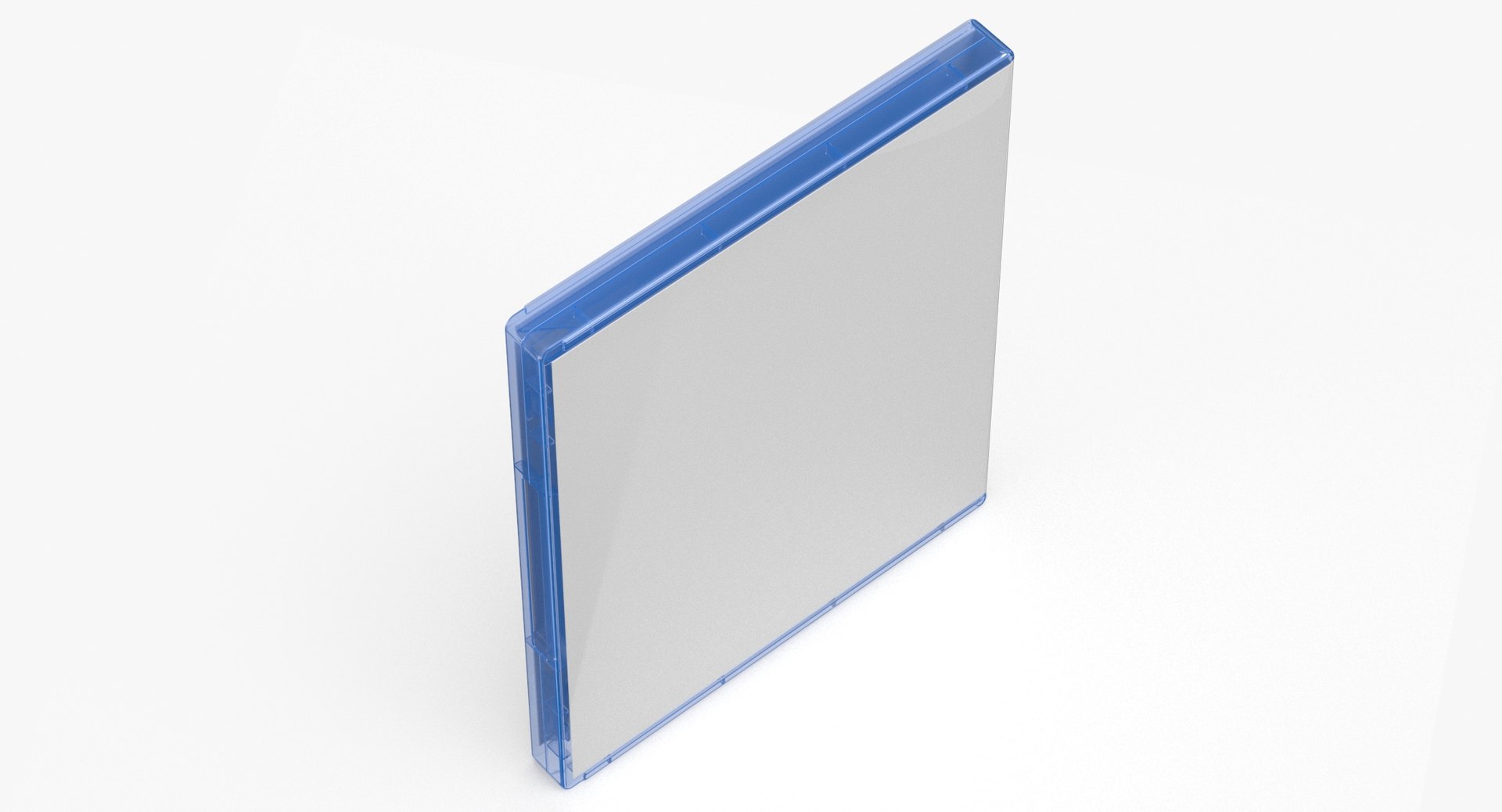 3D Video Game Case Blue Green and Transpatent Clamshell Box ...