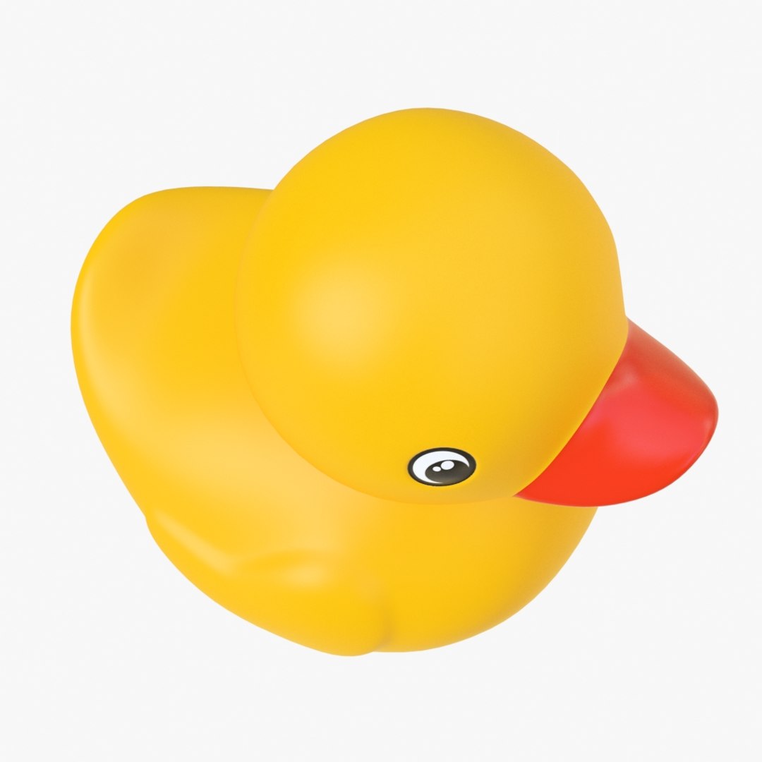 3d model rubber duck