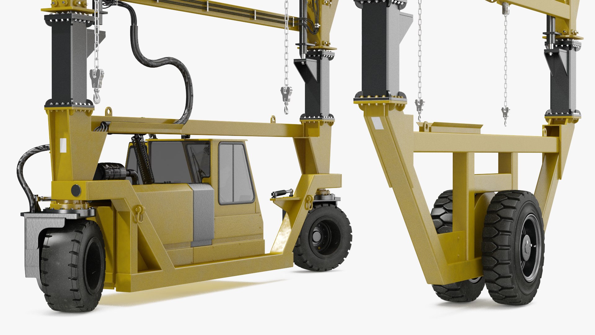 3D Heavy Duty Straddle Carrier - TurboSquid 1451125