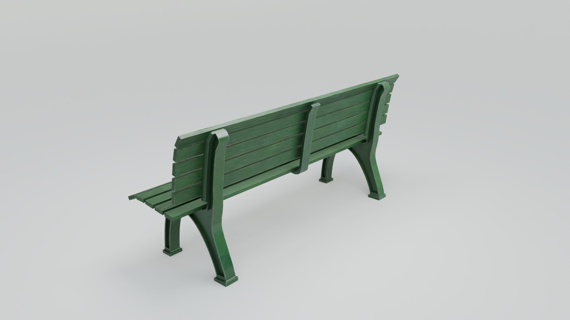 Sports Bench 3D Model - TurboSquid 2255196