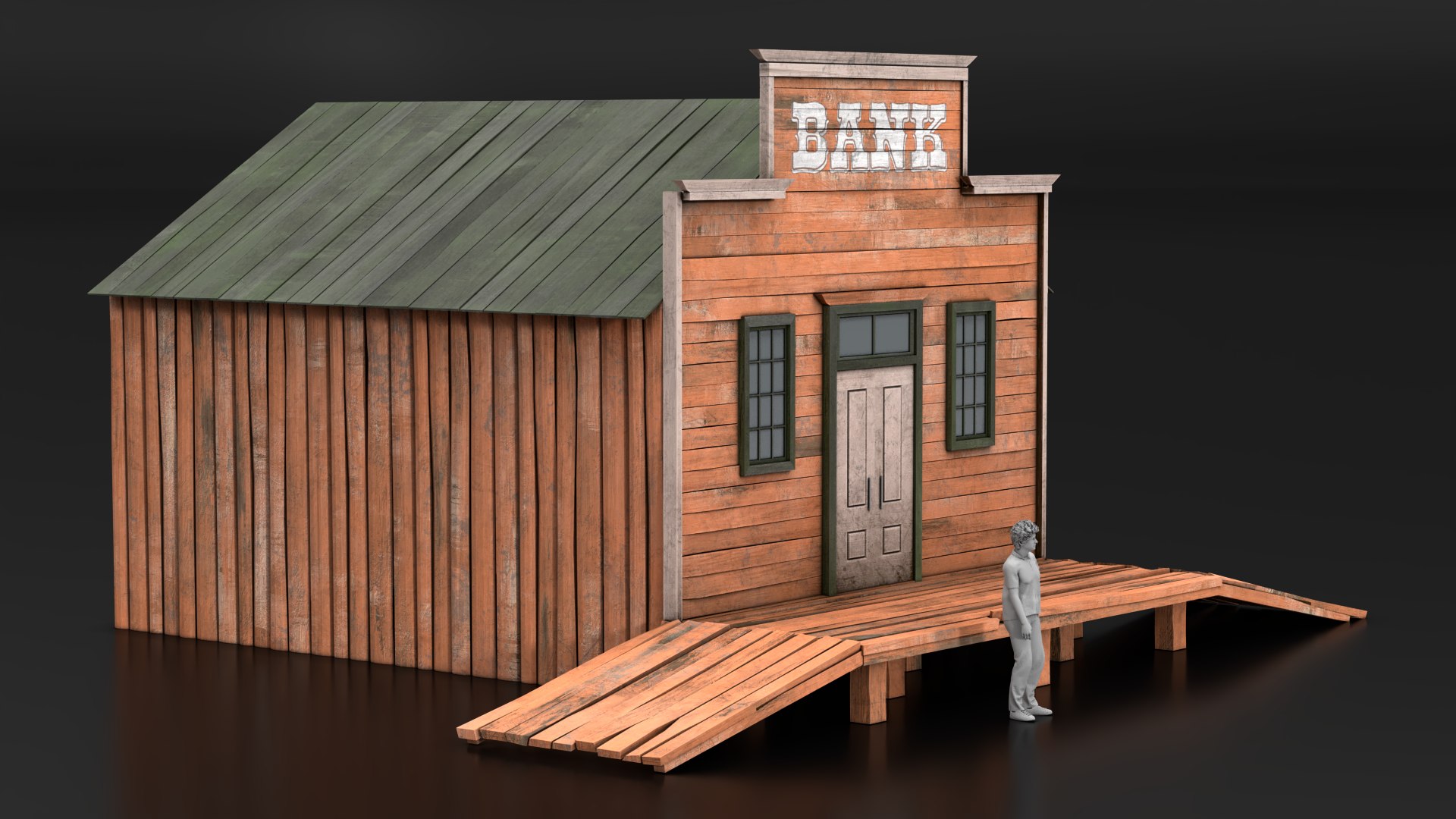 3D West Wild Home 02 Model - TurboSquid 2116972