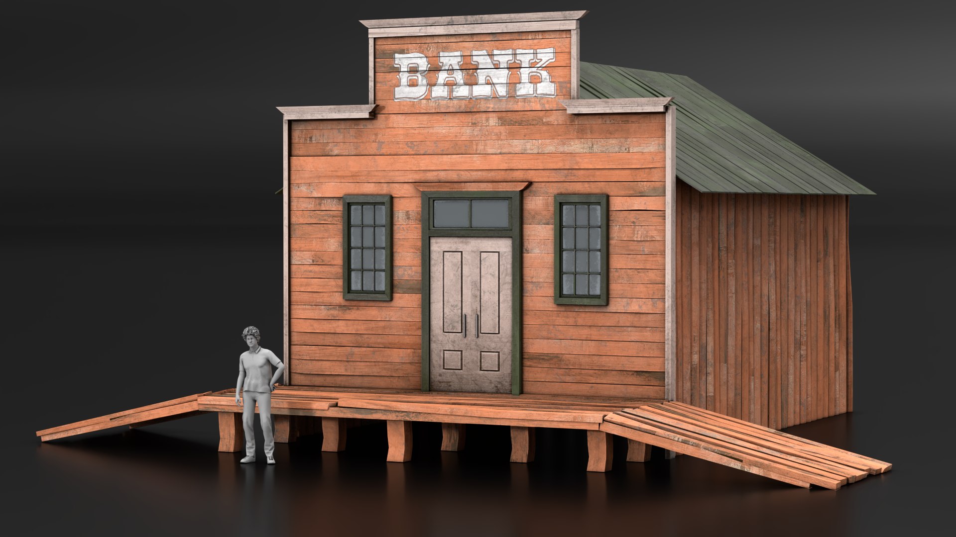 3D West Wild Home 02 Model - TurboSquid 2116972