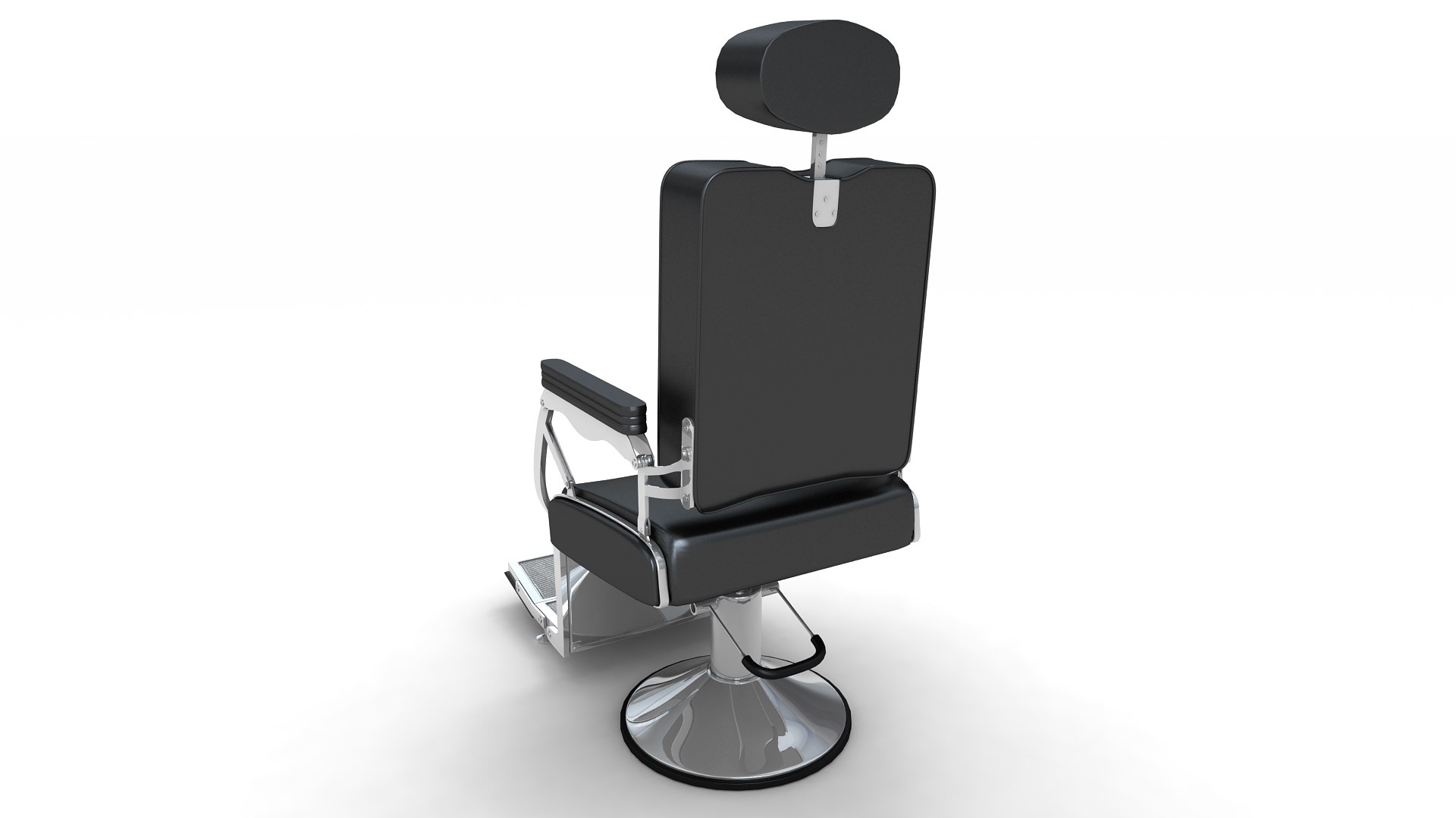 3D Barber Chair Model - TurboSquid 1893926