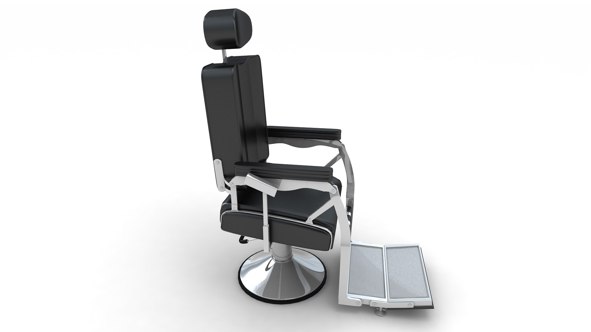 3D Barber Chair Model - TurboSquid 1893926