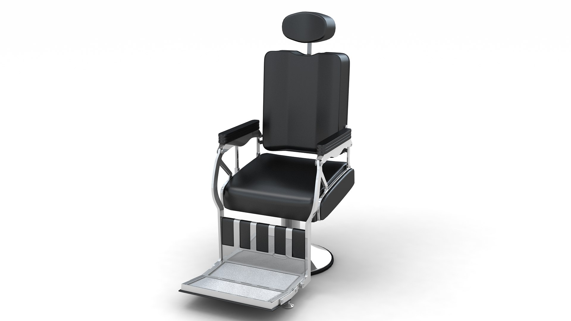 3D Barber Chair Model - TurboSquid 1893926
