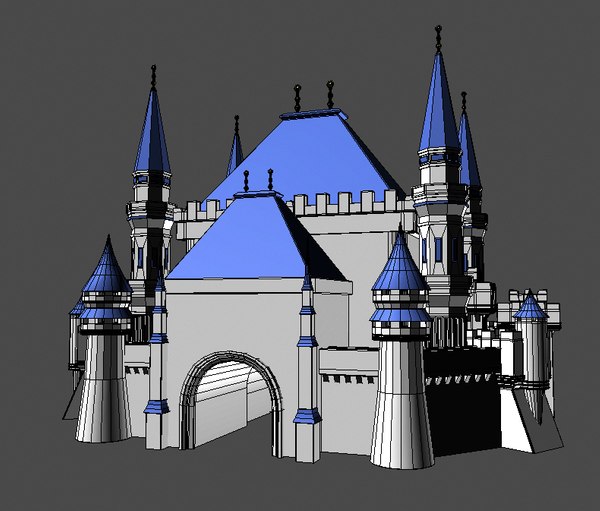 blue castle 3d 3ds