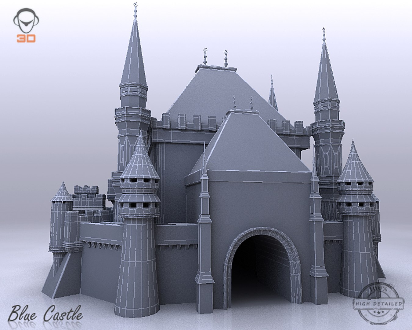 Blue Castle 3d 3ds