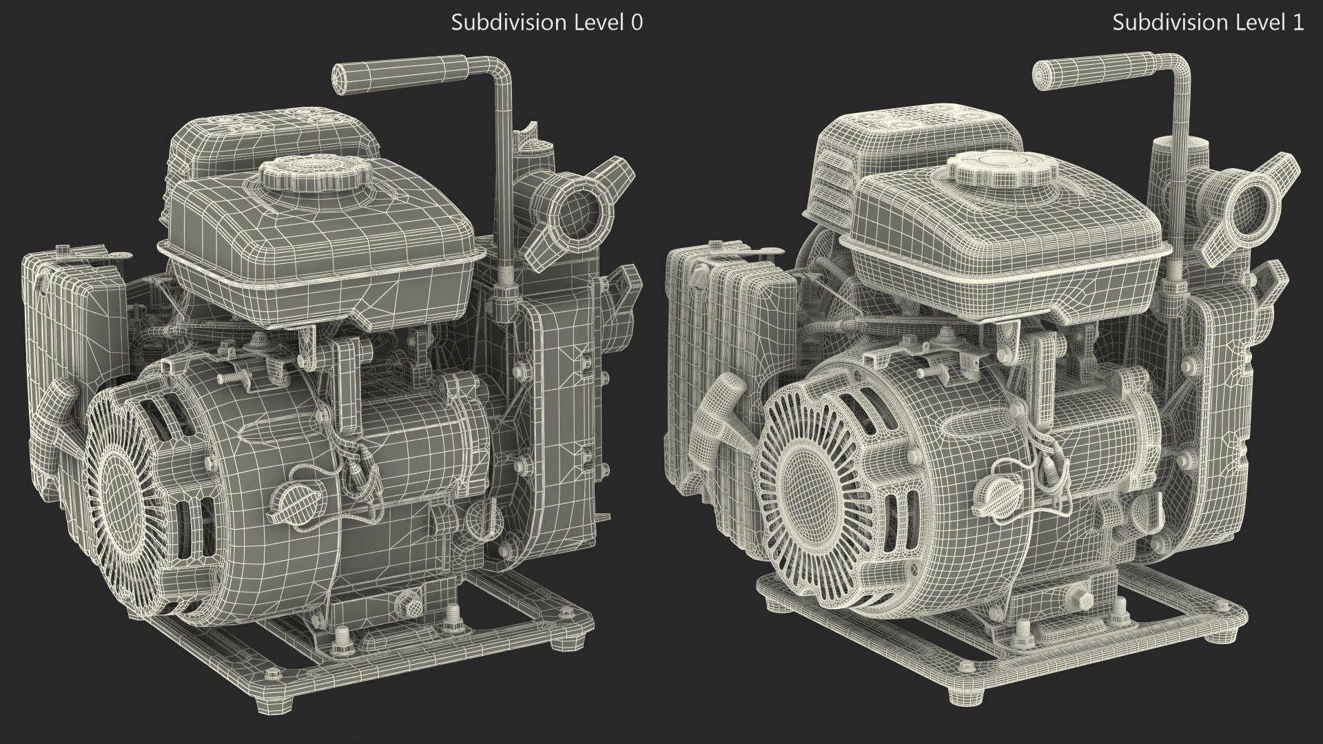 3D Garden Water Pump - TurboSquid 2007461