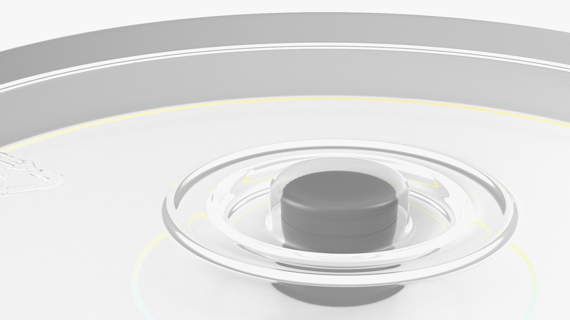 3D Model Plastic Spindle Cake Box With 50 Discs - TurboSquid 1807018