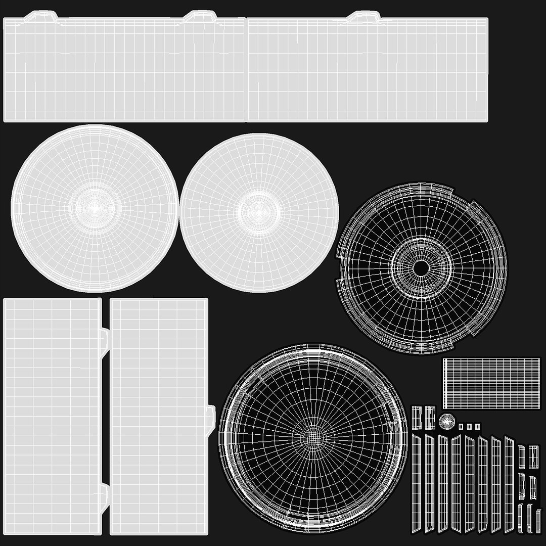 3D Model Plastic Spindle Cake Box With 50 Discs - TurboSquid 1807018