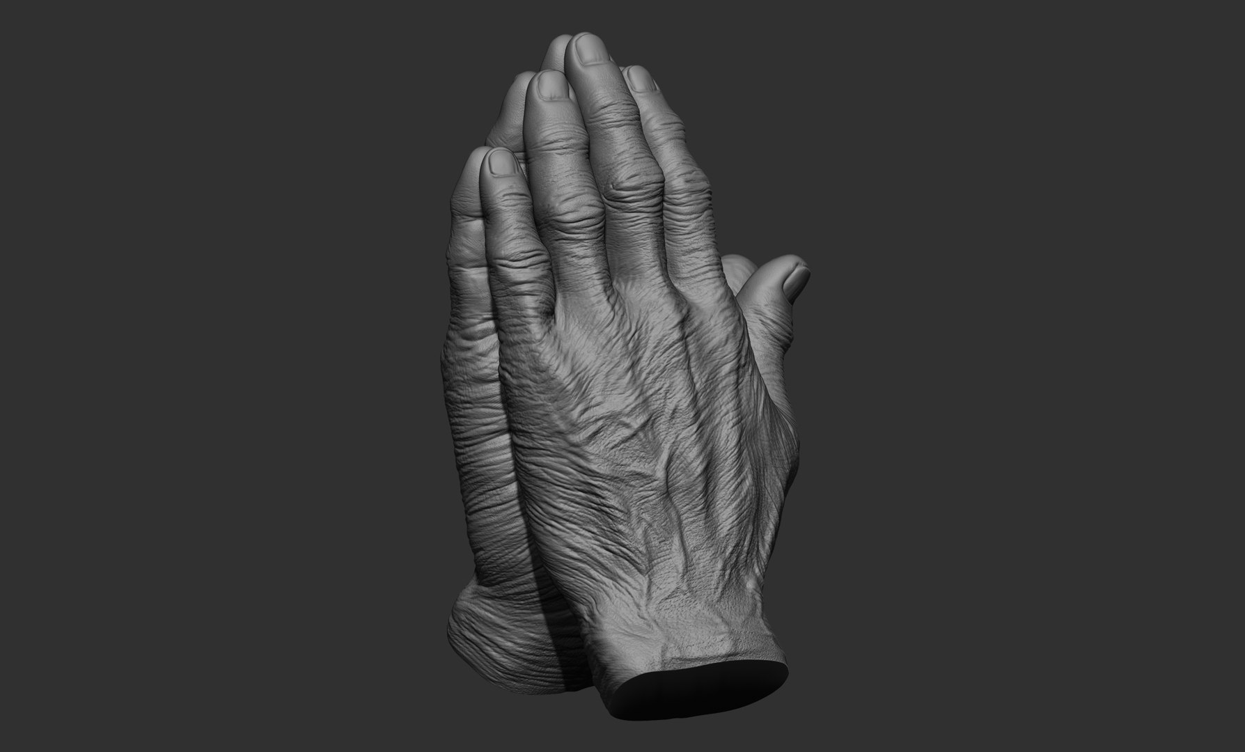 Old man hand poses 3D model - TurboSquid 1988069