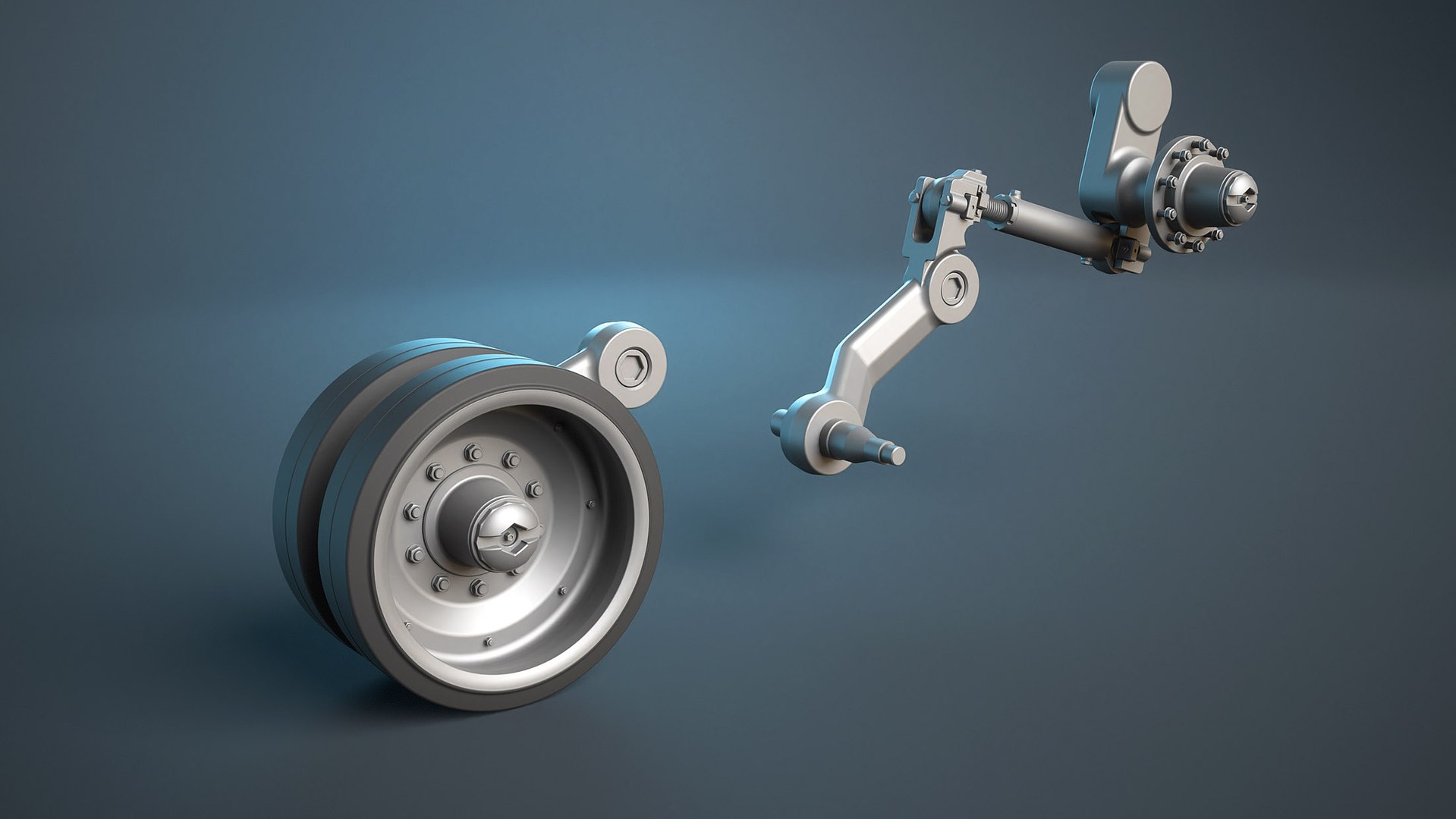 M1 Abrams Tank Wheels 3D Model - TurboSquid 2254295