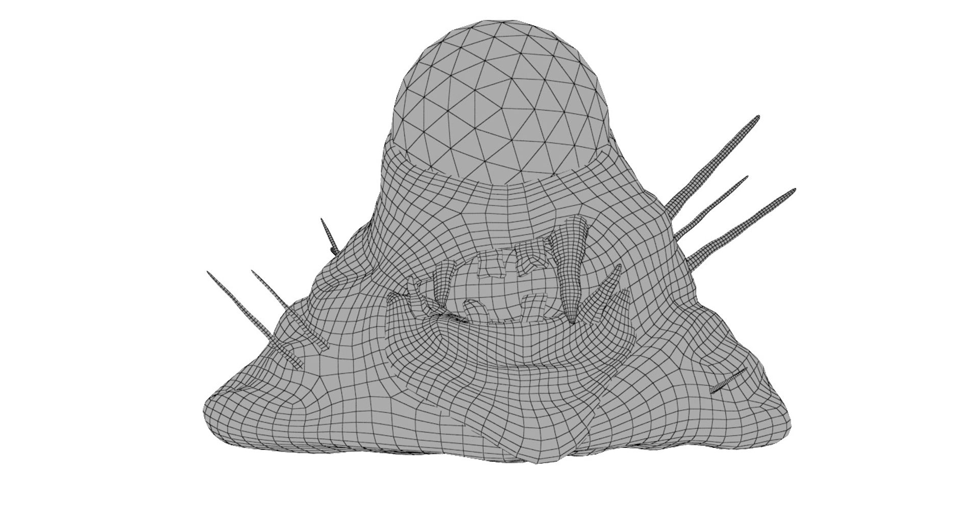 Slime Crystal Monster Model - TurboSquid 1280964