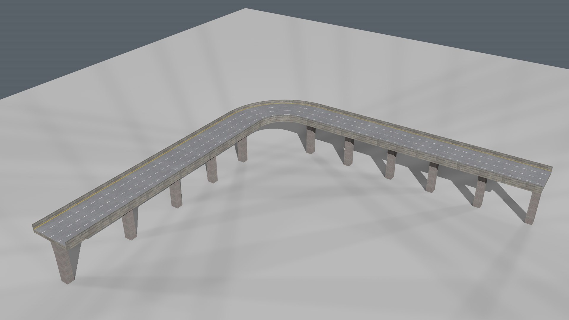 Bridge collapse 2 animations model - TurboSquid 1526304