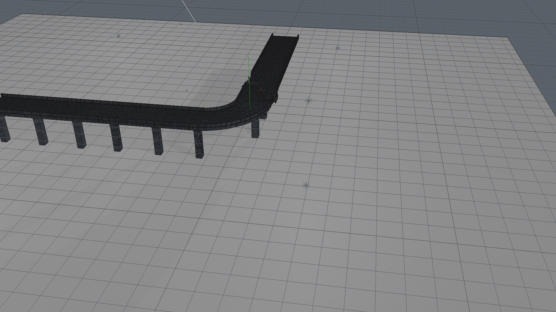 Bridge collapse 2 animations model - TurboSquid 1526304