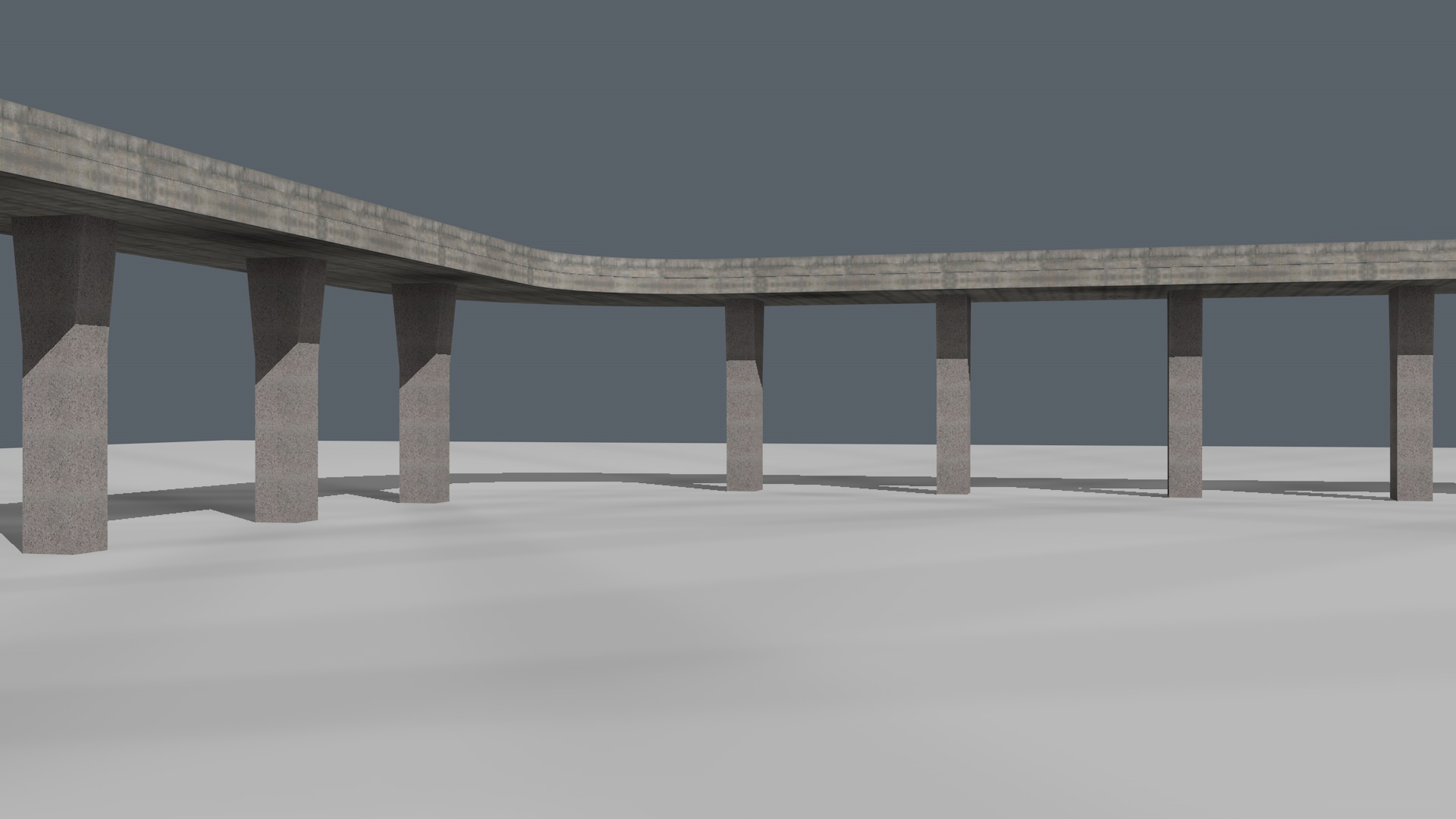 Bridge collapse 2 animations model - TurboSquid 1526304