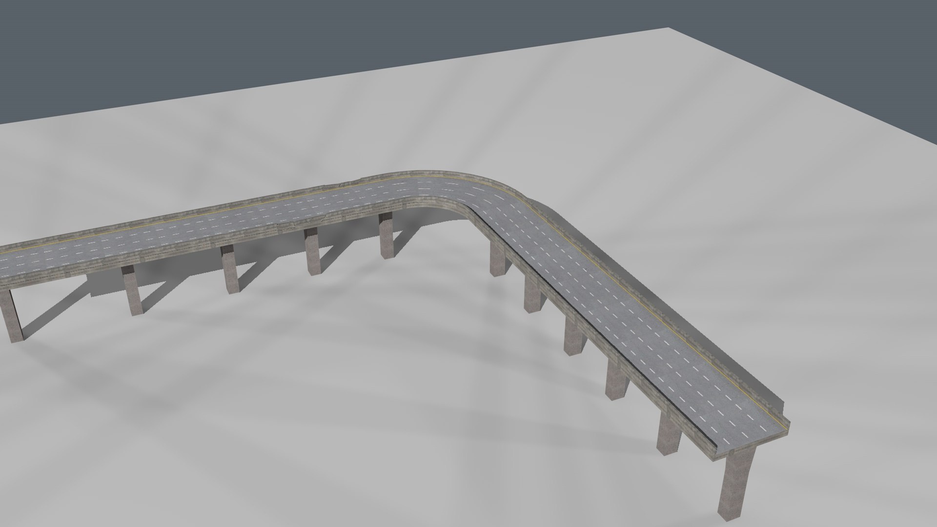 Bridge collapse 2 animations model - TurboSquid 1526304