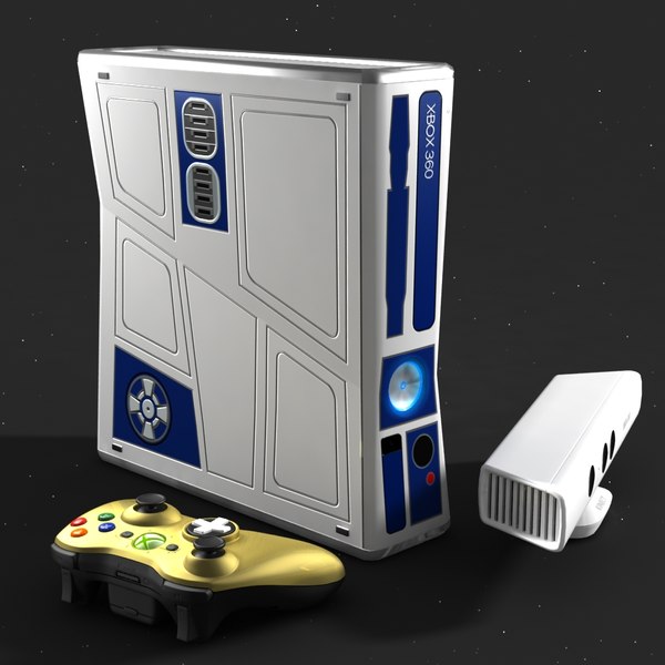 3d star wars xbox 360 model