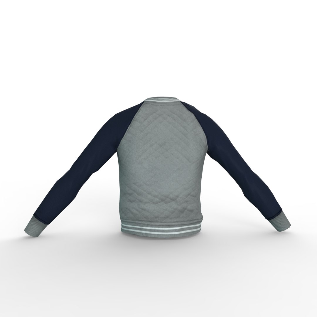 Baseball Jersey 3d Model