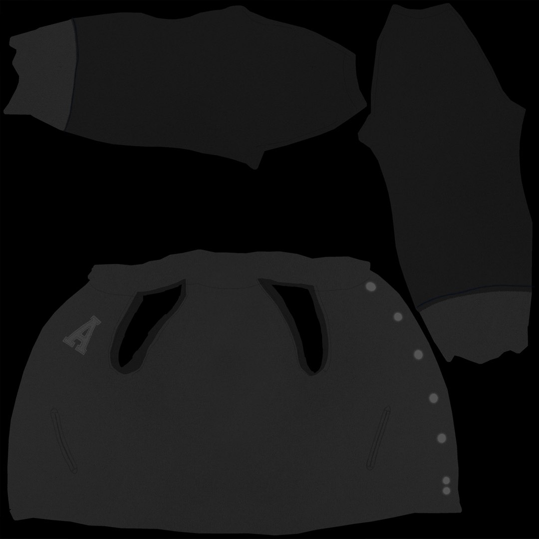 Baseball Jersey 3d Model