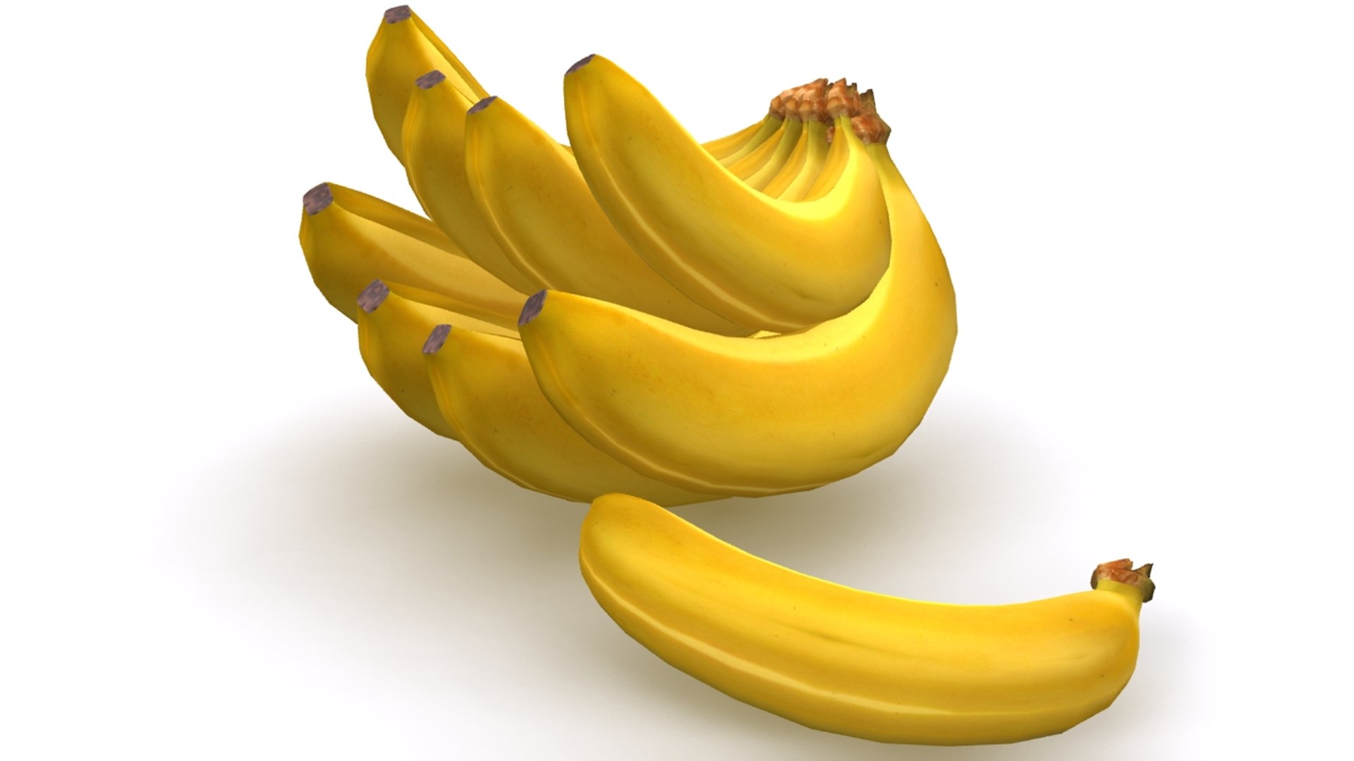 Banana 3D Model - TurboSquid 693339