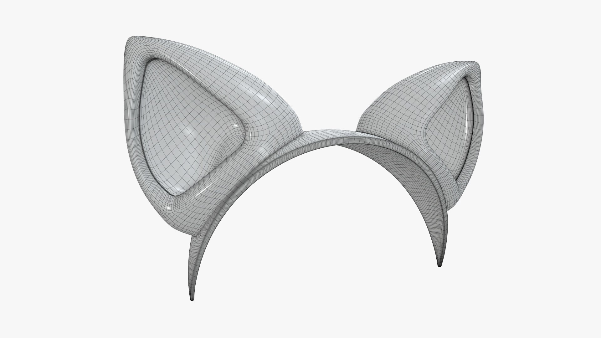 Headband Cat Ears 3D Model - TurboSquid 1520264
