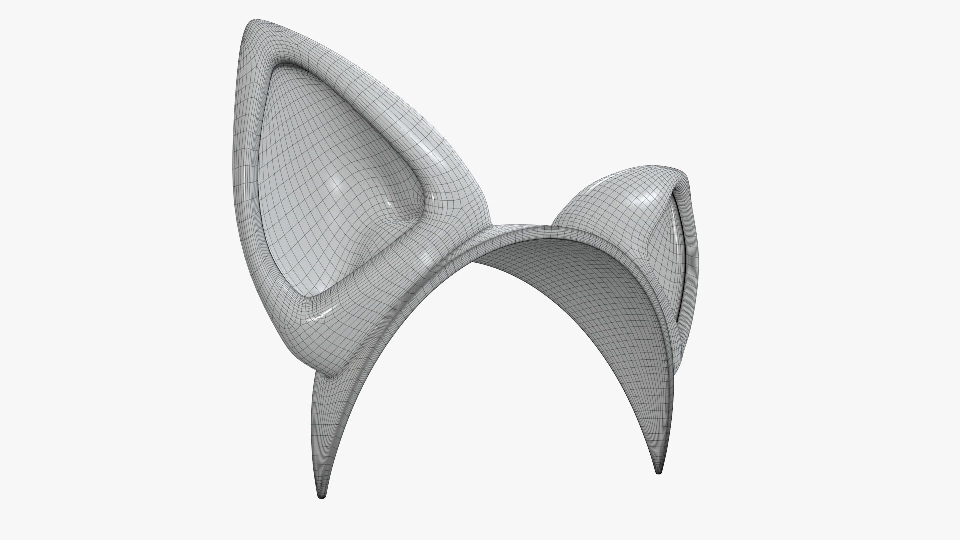 Headband Cat Ears 3D Model - TurboSquid 1520264