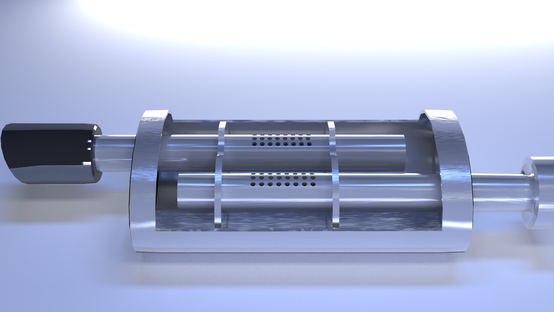 Muffler Cross-Section 3D Model - TurboSquid 1953018