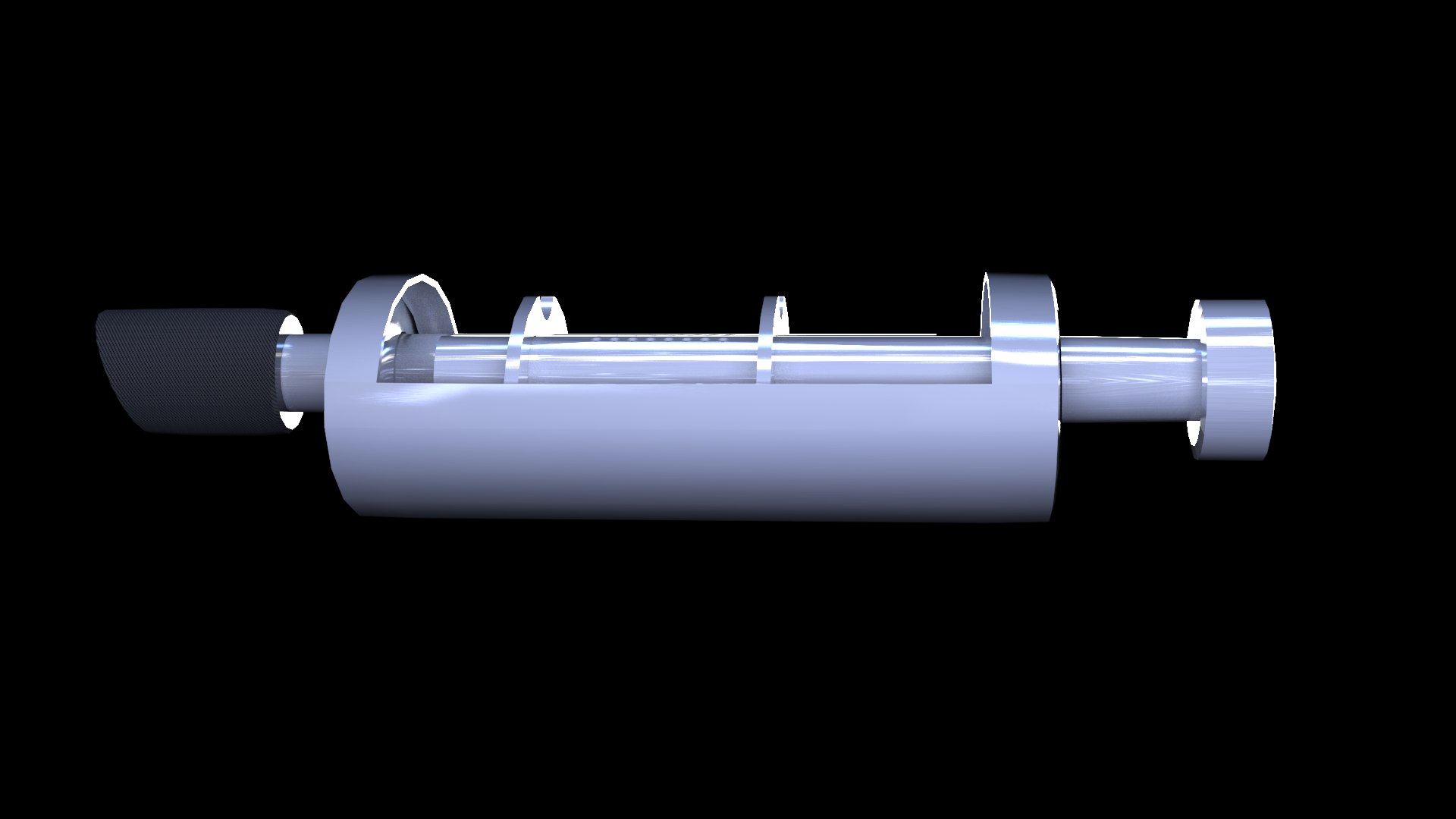 Muffler Cross-Section 3D Model - TurboSquid 1953018